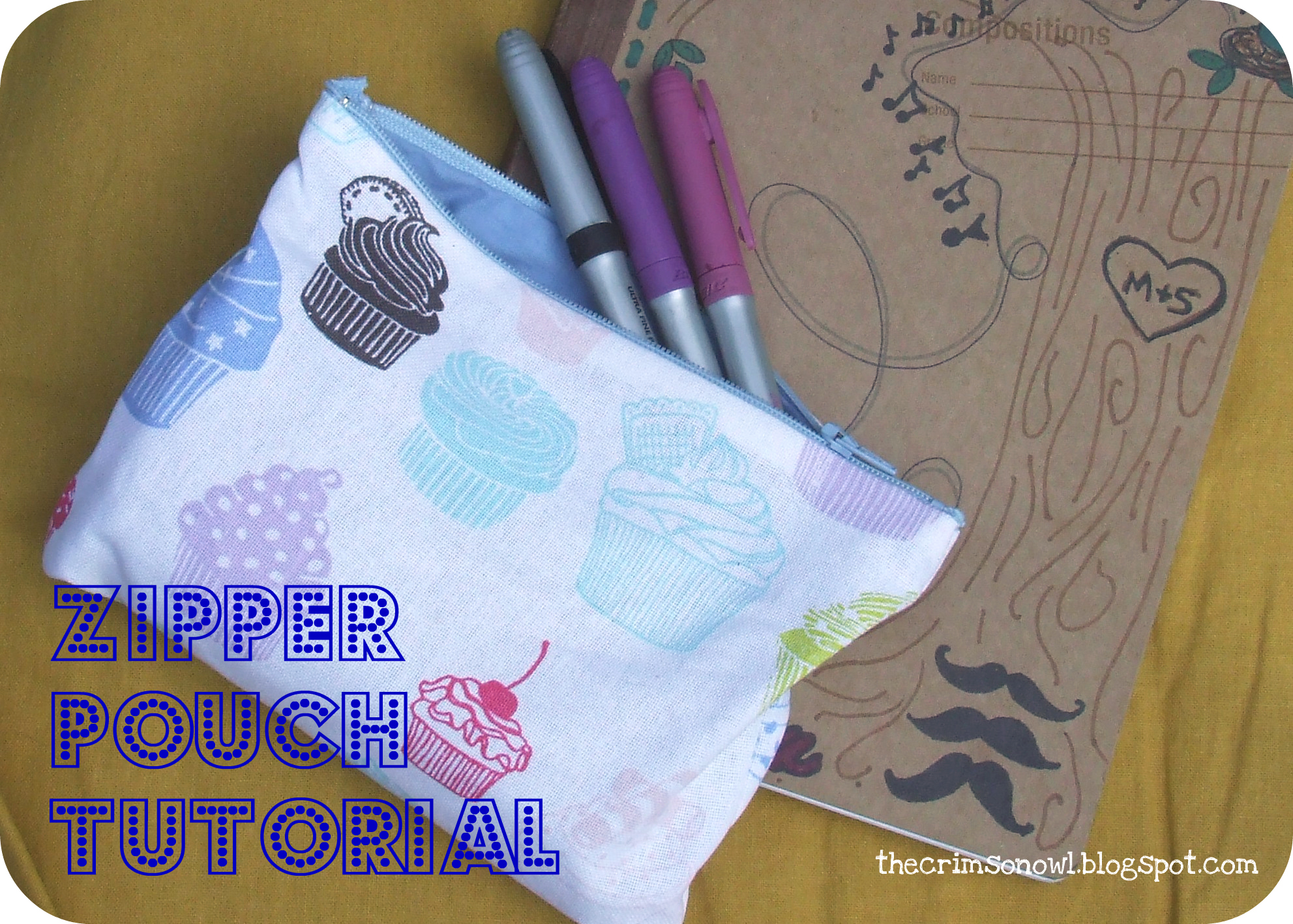 Zipper Pouch Tutorial Sewing Projects BurdaStyle zipper-pouch-tutorial-sewing-projects-burdastyle