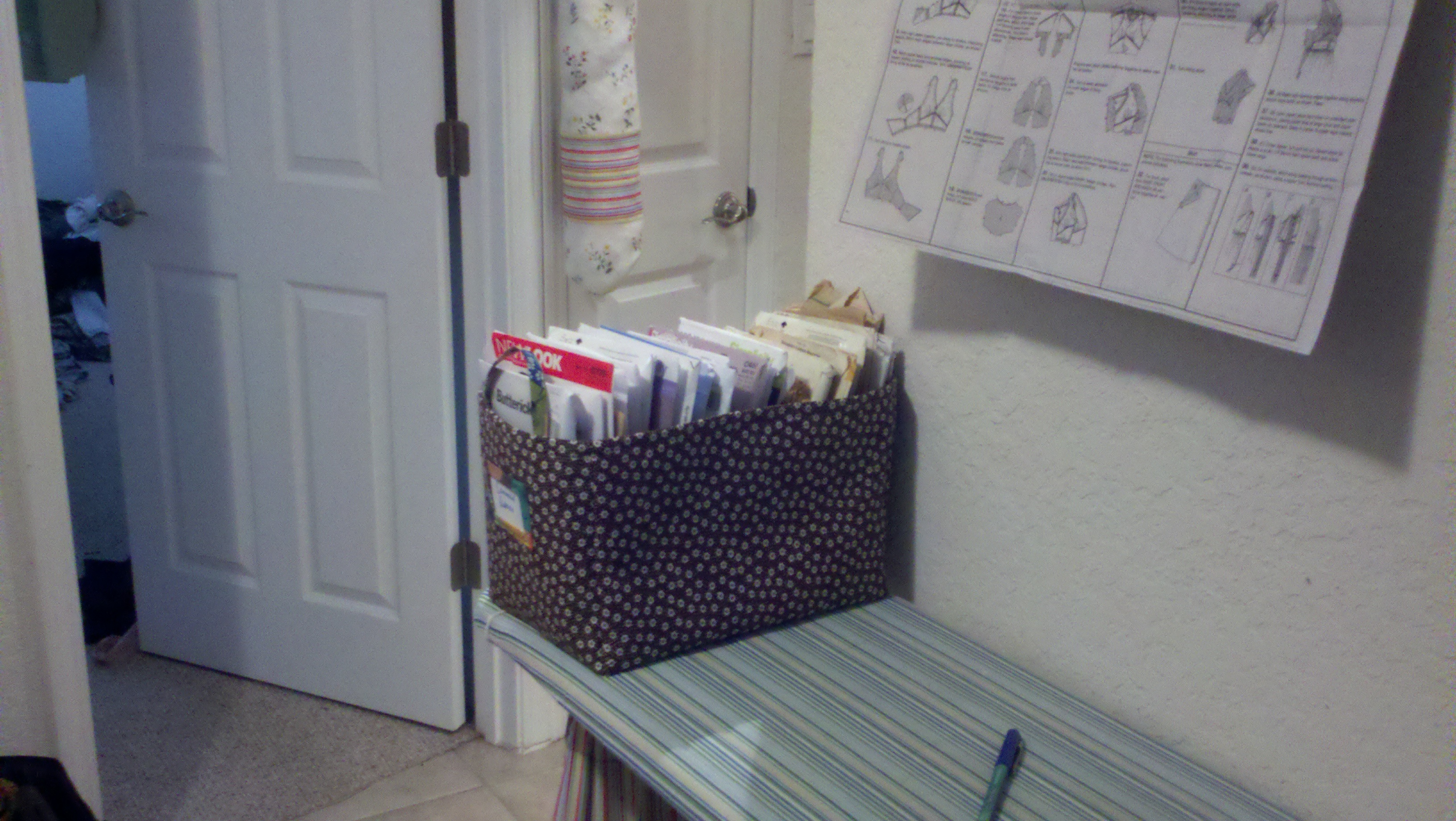 Fabric box for Pattern Storage – Sewing Projects | BurdaStyle.com