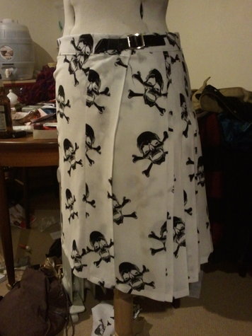 Goth Pirate Kilt – Sewing Projects | BurdaStyle.com